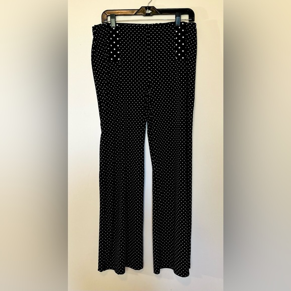 Robert Louis | Pants & Jumpsuits | Robert Louis Black And White Polka ...